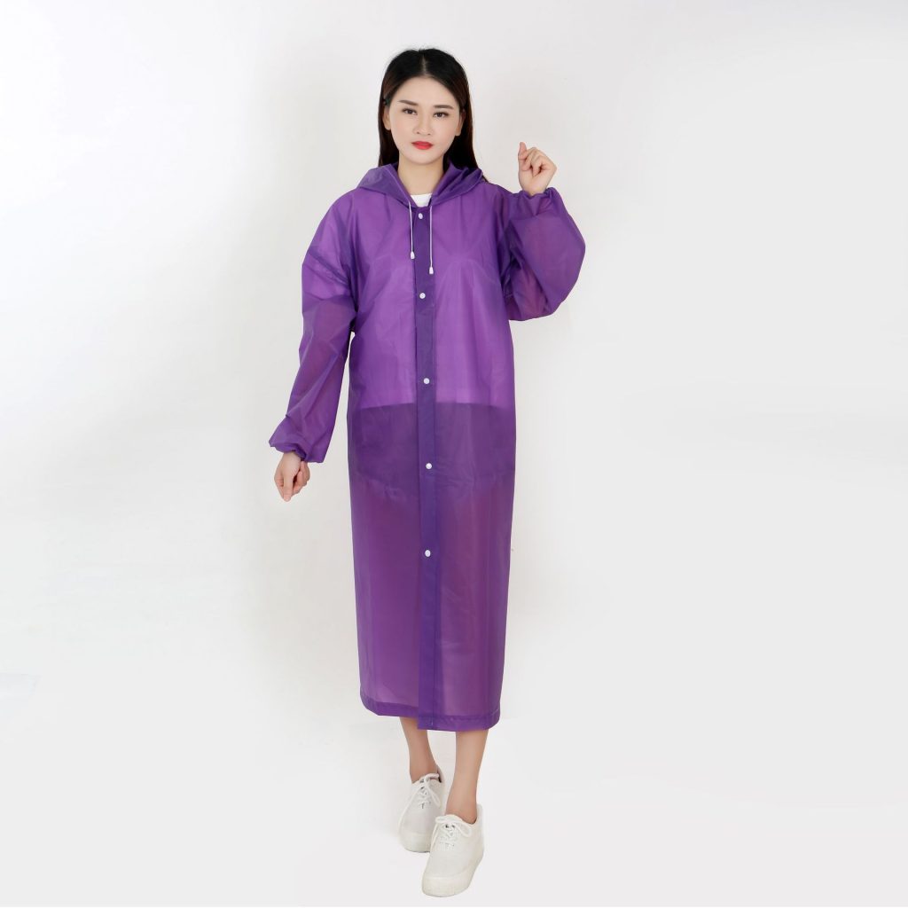 Adult raincoat stylish waterproof with sleeves | raincoat manufacturers